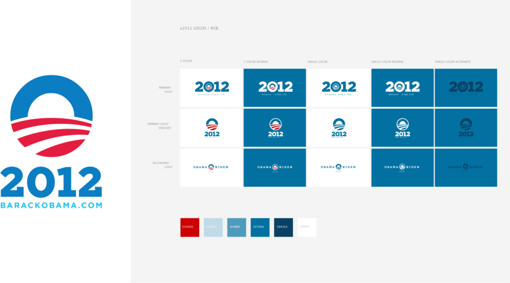 Obama 2012 - Blue State